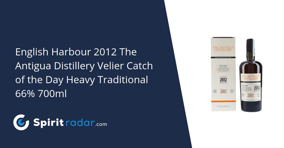 Velier 2012 The Antigua Distillery English Harbour Catch of the Day ...