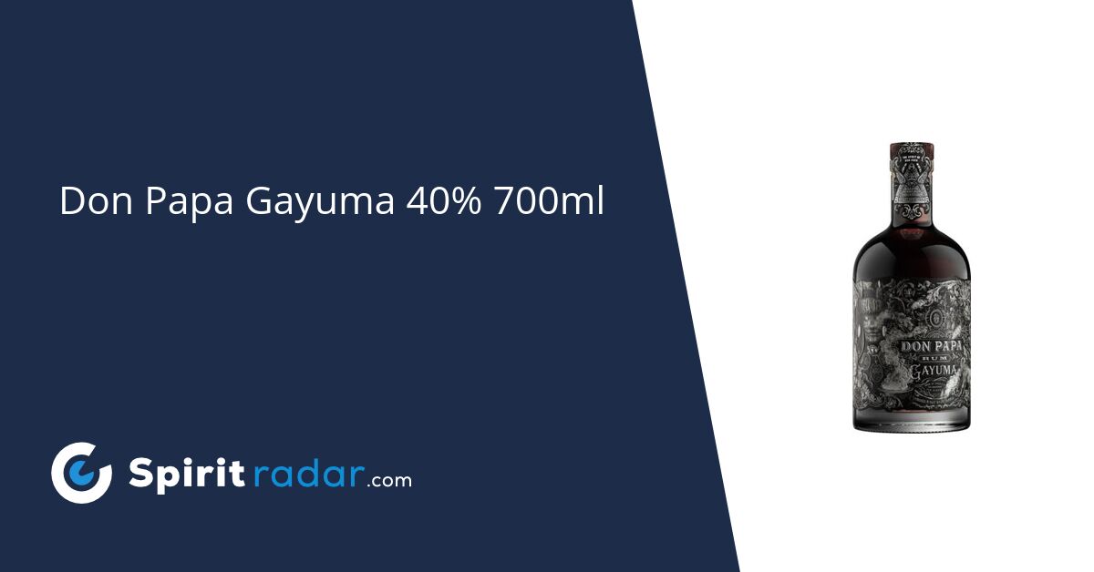 Don Papa Gayuma 40% 700ml - Spirit Radar