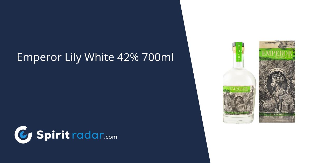 Emperor Lily White 42% 700ml - Spirit Radar