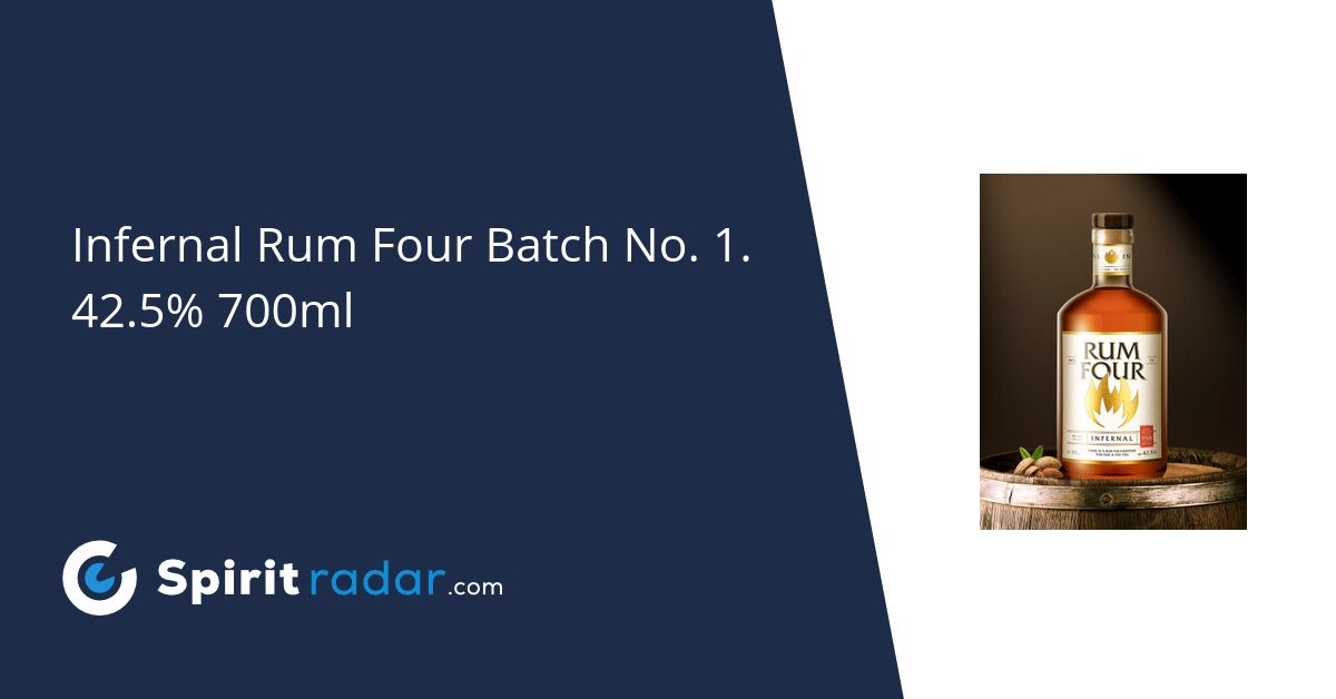Infernal Rum Four Batch #1 42.5% 700ml - Spirit Radar