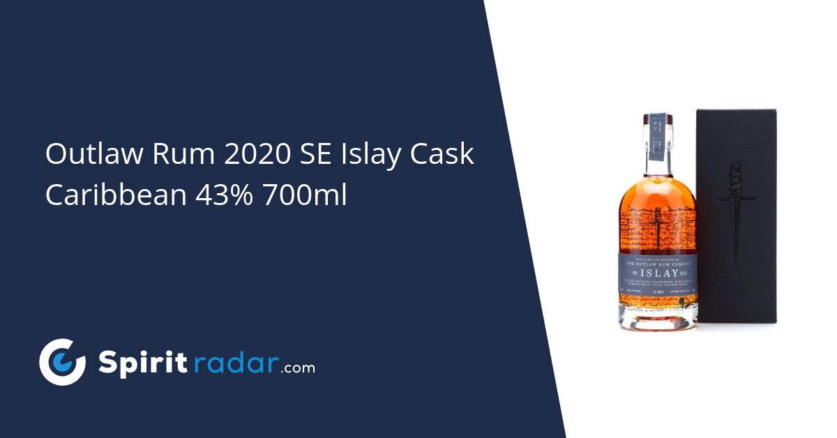 Outlaw Rum 2020 SE Islay Cask Caribbean 43% 700ml - Spirit Radar