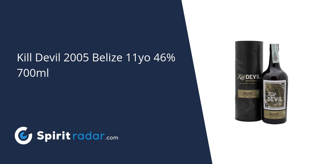 Kill Devil 2005 Belize 11yo 46% 700ml - Spirit Radar