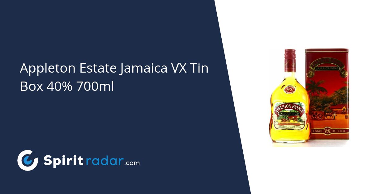 Appleton Estate Jamaica VX 40% 700ml - Spirit Radar