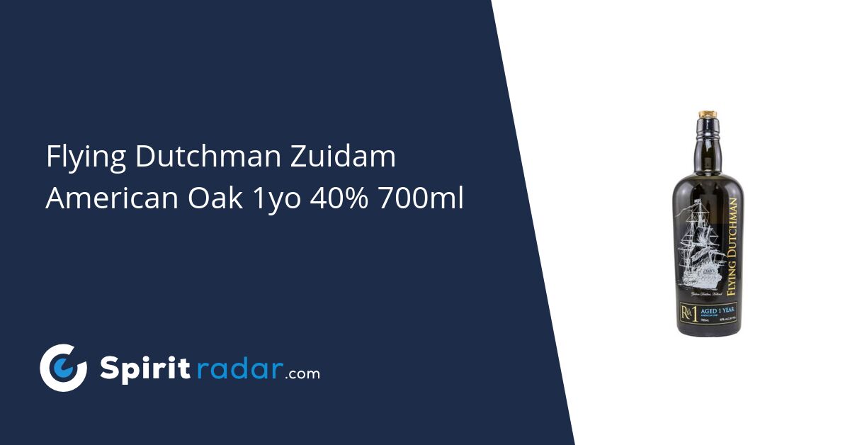 Flying Dutchman Zuidam American Oak 1yo 40% 700ml - Spirit Radar