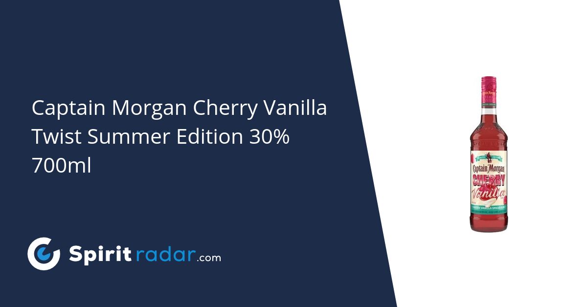 Captain Morgan Cherry Vanilla Twist Summer Edition 30% 700ml - Spirit Radar