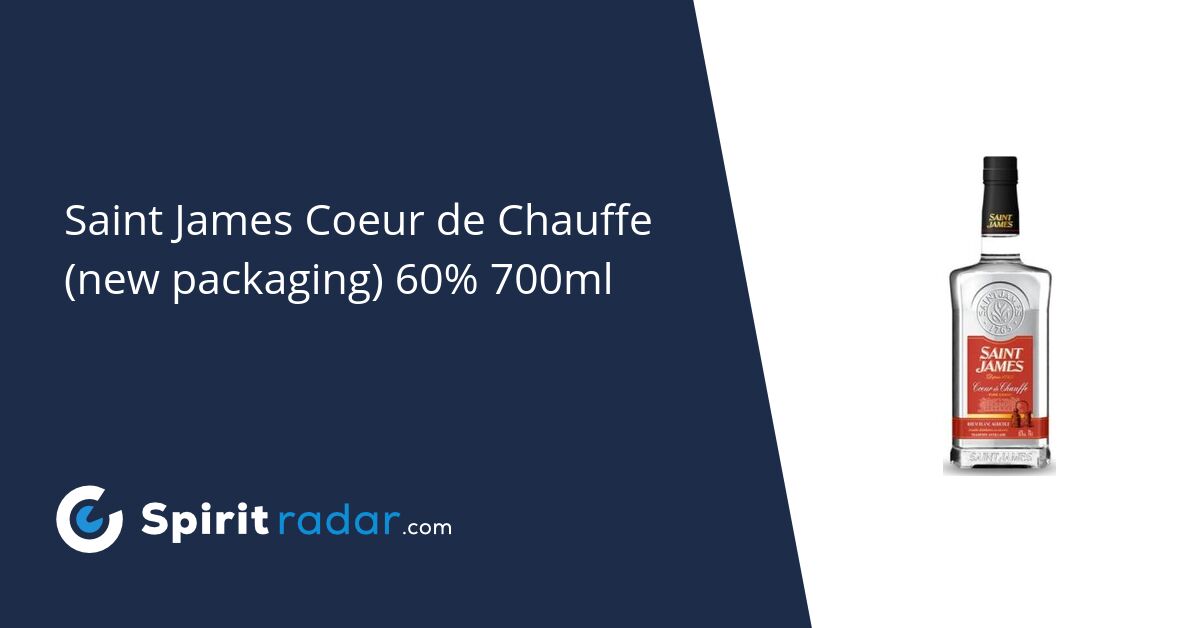 Saint James Coeur de Chauffe (new packaging) 60% 700ml - Spirit Radar
