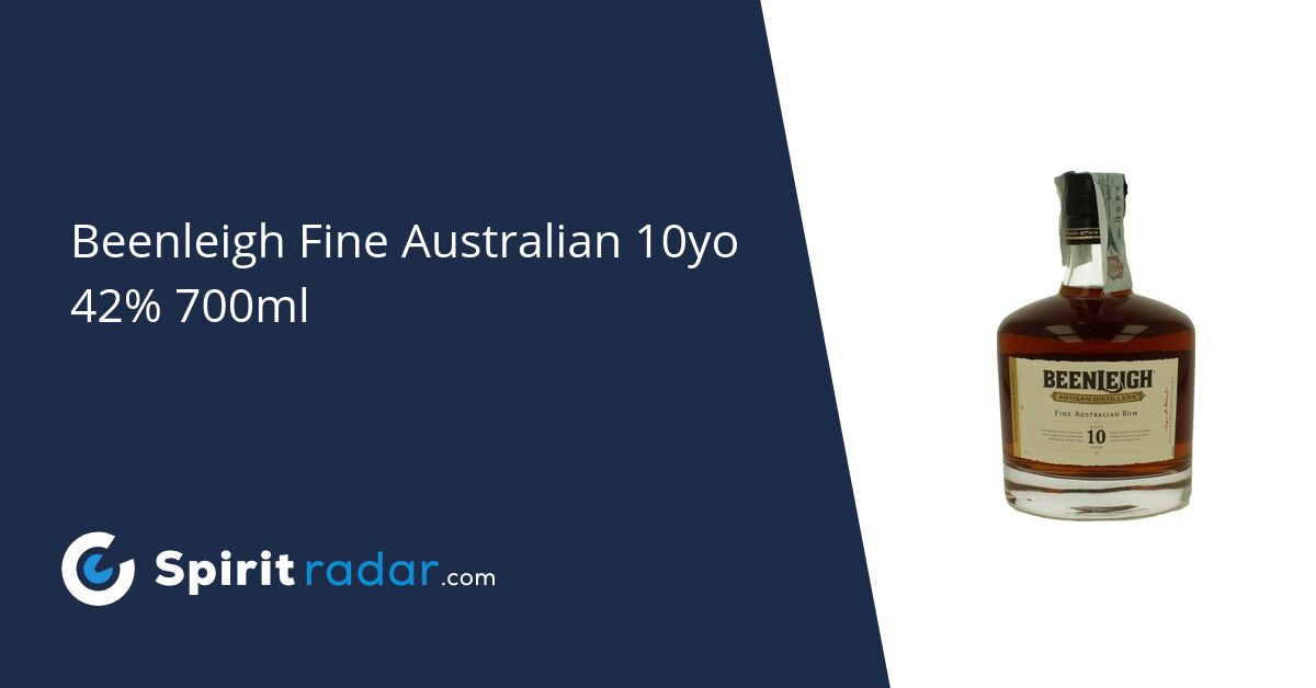 Beenleigh Fine Australian 10yo 42% 700ml - Spirit Radar