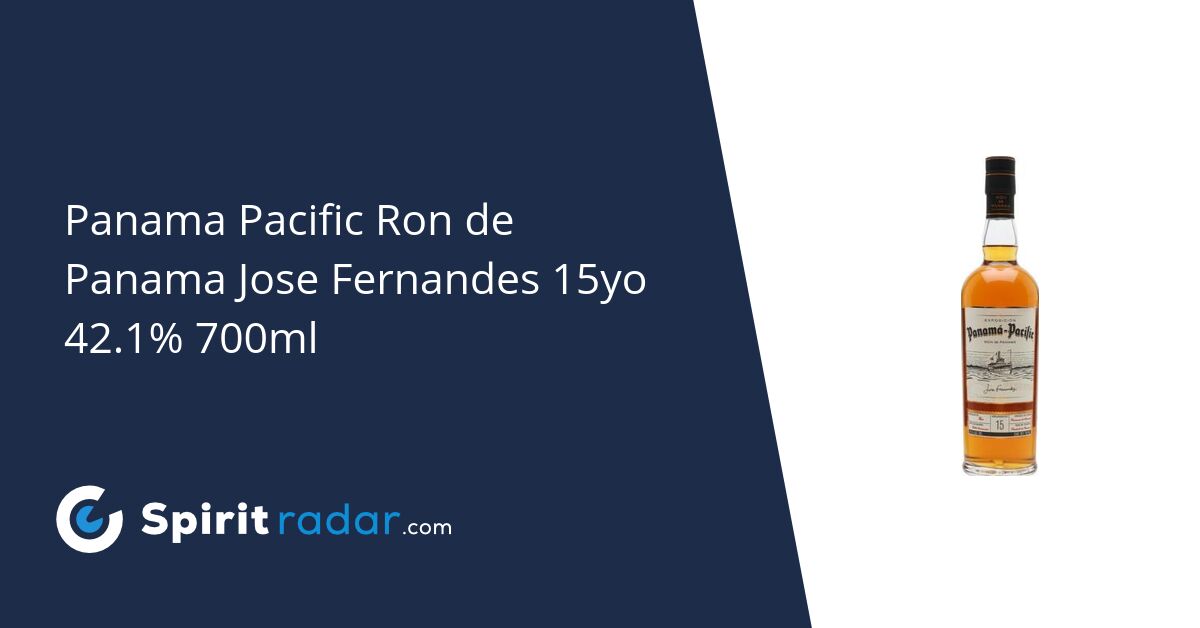 Panama Pacific Ron de Panama Jose Fernandes 15yo 42.1% 700ml - Spirit Radar