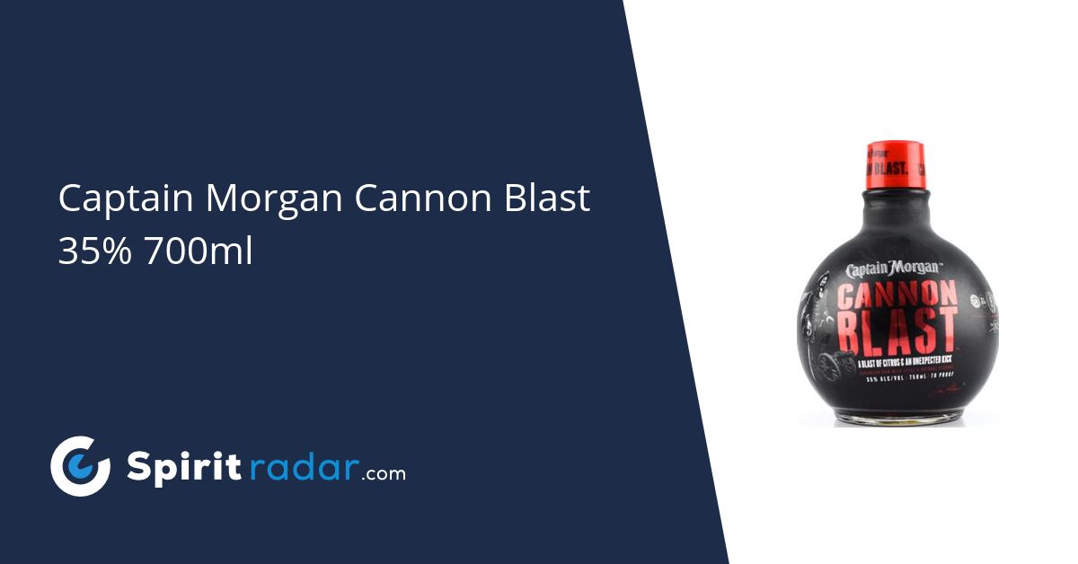 Captain Morgan Cannon Blast 35% 700ml - Spirit Radar