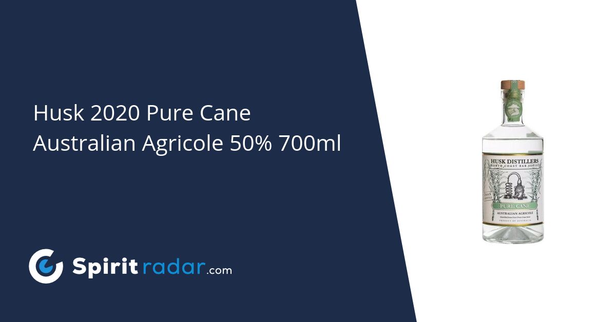 Husk 2020 Pure Cane Australian Agricole 50% 700ml - Spirit Radar