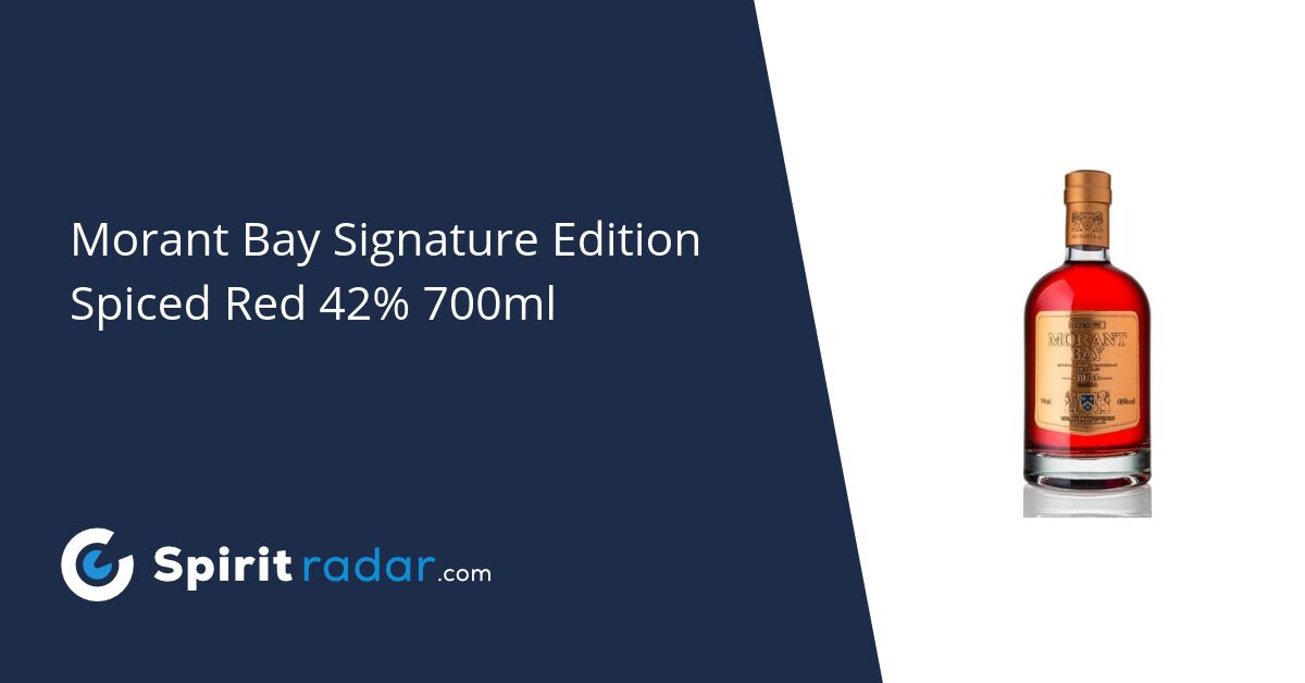 Morant Bay Signature Edition Spiced Red 42% 700ml - Spirit Radar