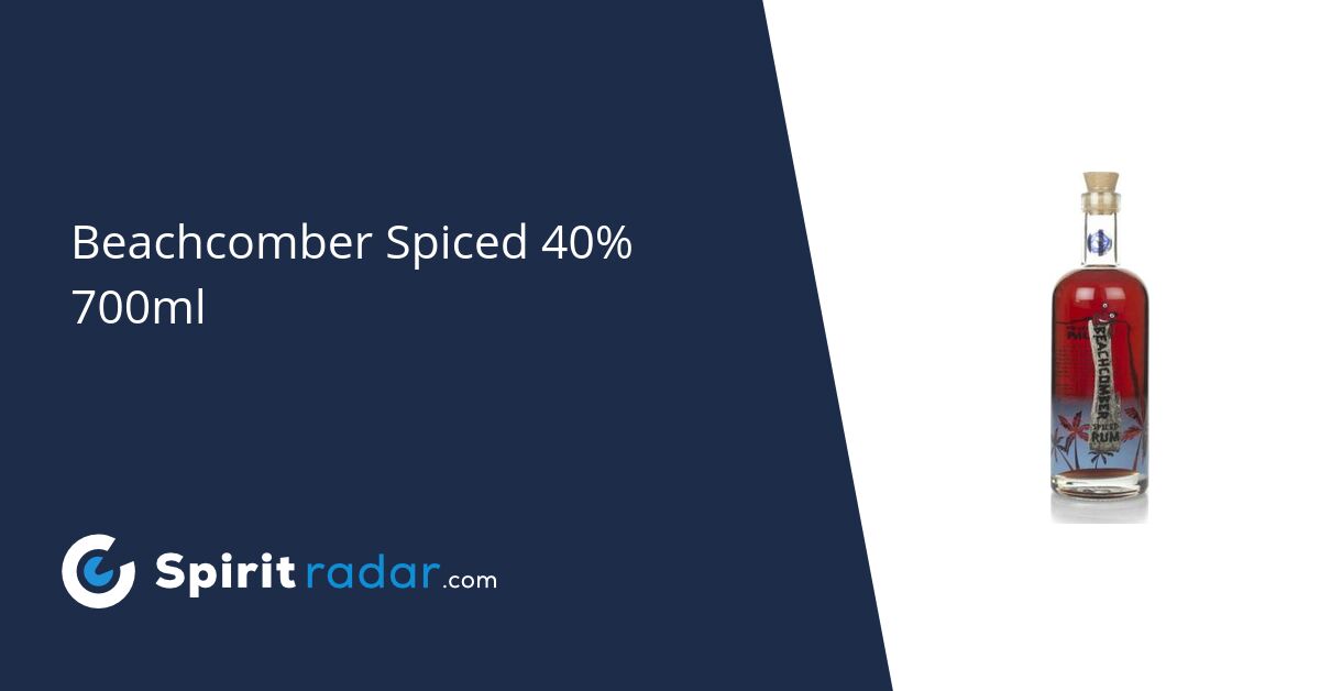 Beachcomber Spiced 40% 700ml - Spirit Radar
