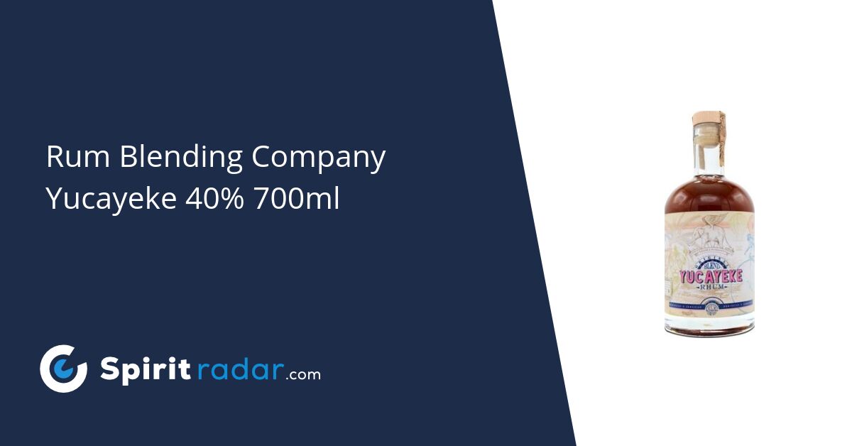 Rum Blending Company Yucayeke 40% 700ml - Spirit Radar