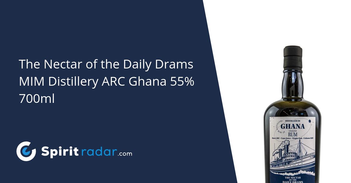 The Nectar of the Daily Drams MIM Distillery ARC Ghana 55% 700ml ...