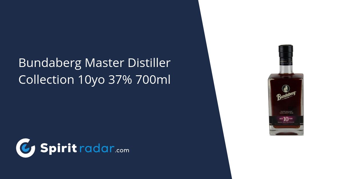 Bundaberg Master Distiller Collection 10yo 40% 700ml - Spirit Radar