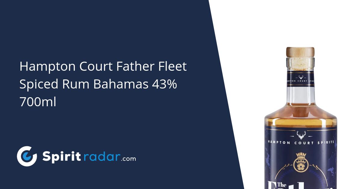 Hampton Court Father Fleet Spiced Rum Bahamas 43% 700ml - Spirit Radar