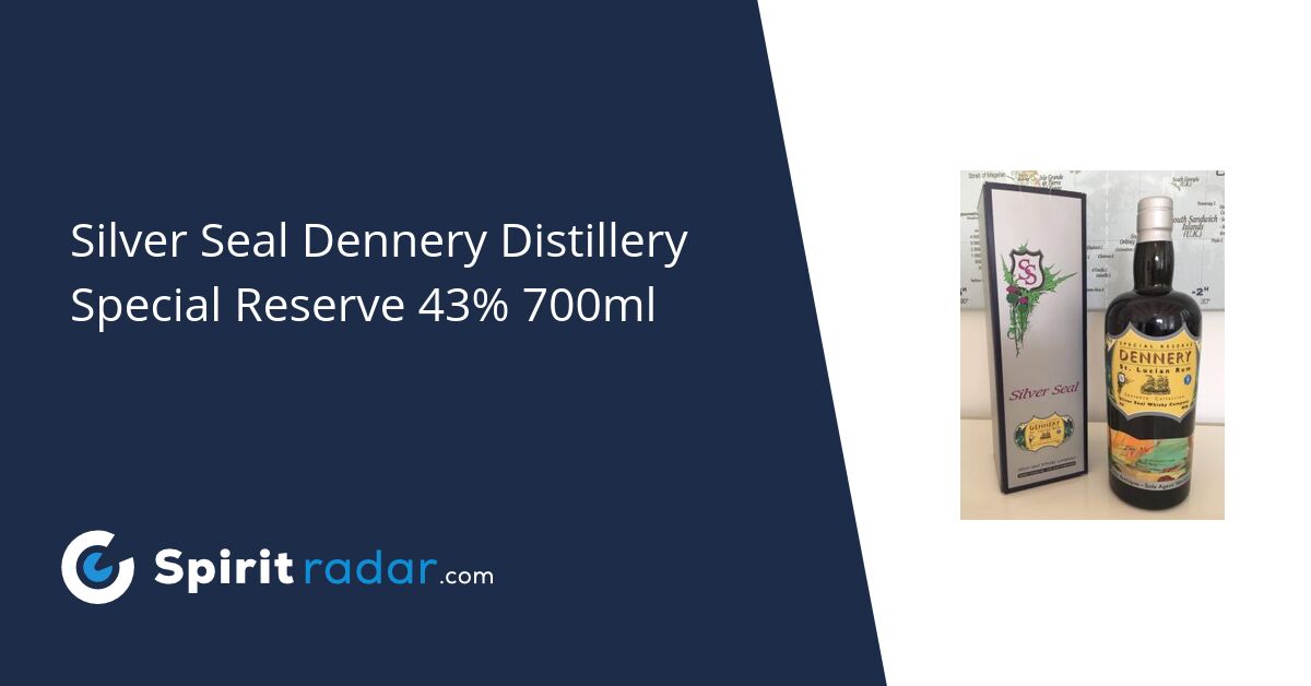Silver Seal Dennery Distillery Special Reserve 43% 700ml - Spirit Radar