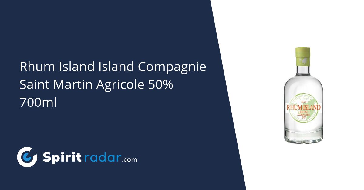 Rhum Island Island Compagnie Saint Martin Agricole 50% 700ml - Spirit Radar