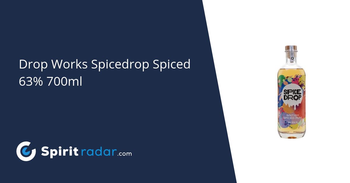 Drop Works Spicedrop Spiced 40% 700ml - Spirit Radar