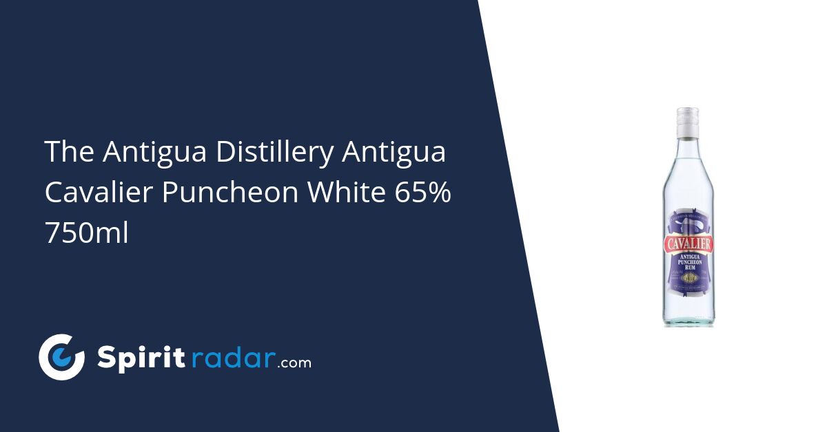 The Antigua Distillery Antigua Cavalier Puncheon White 65% 750ml ...