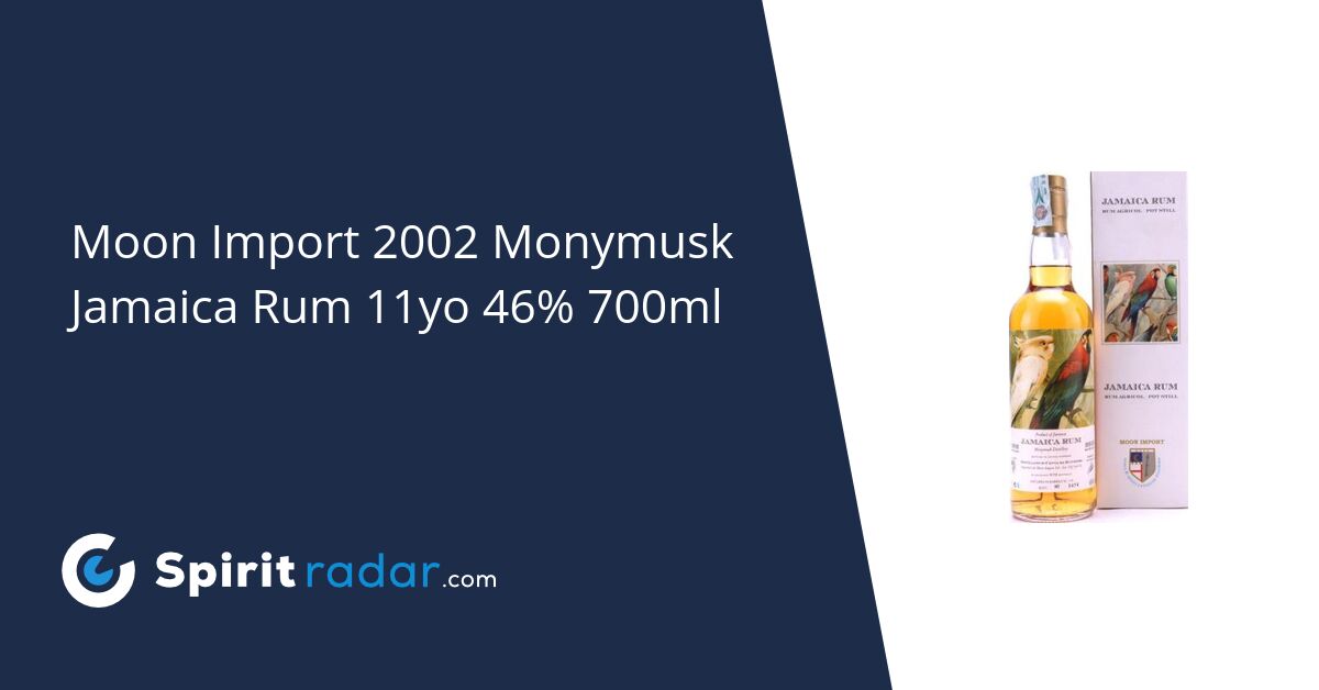 Moon Import 2002 Monymusk Jamaica Rum 11yo 46% 700ml - Spirit Radar