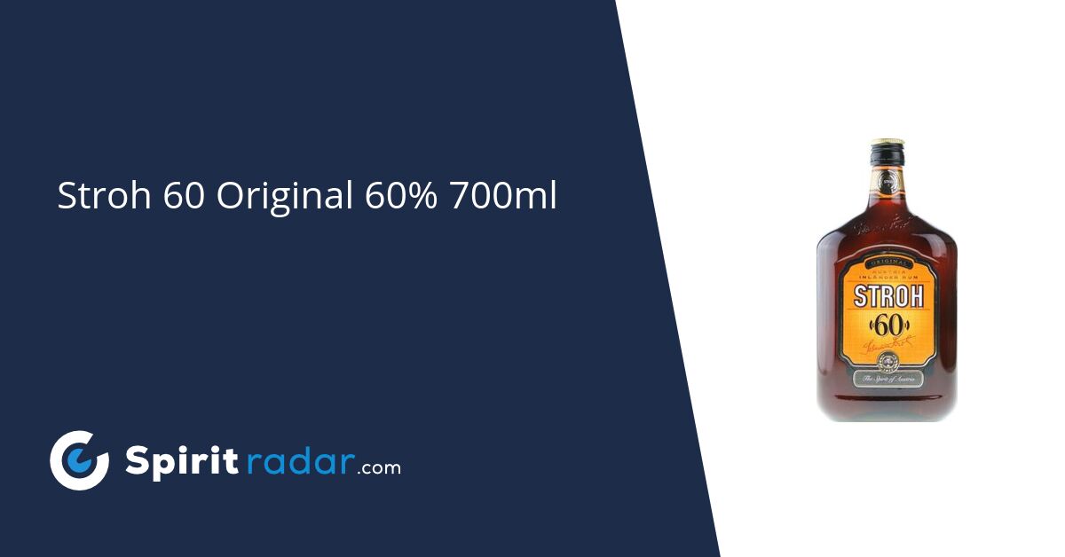Stroh 60 Original 60% 700ml - Spirit Radar