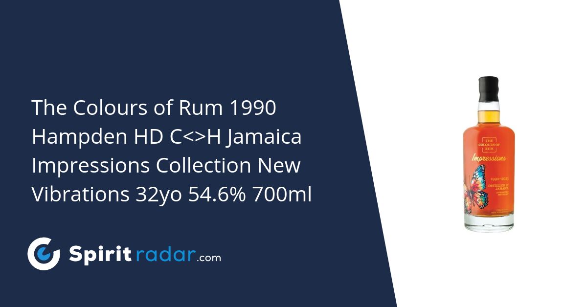 The Colours of Rum 1990 Hampden HD C H Jamaica Impressions Collection ...