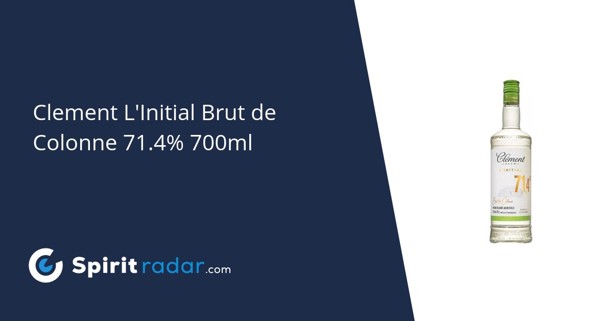 Clement L'Initial Brut de Colonne 71.4% 700ml - Spirit Radar