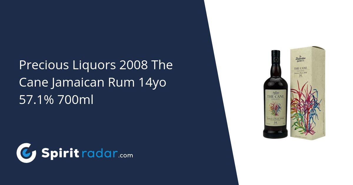 Precious Liquors 2008 The Cane Jamaican Rum 14yo 57.1% 700ml - Spirit Radar