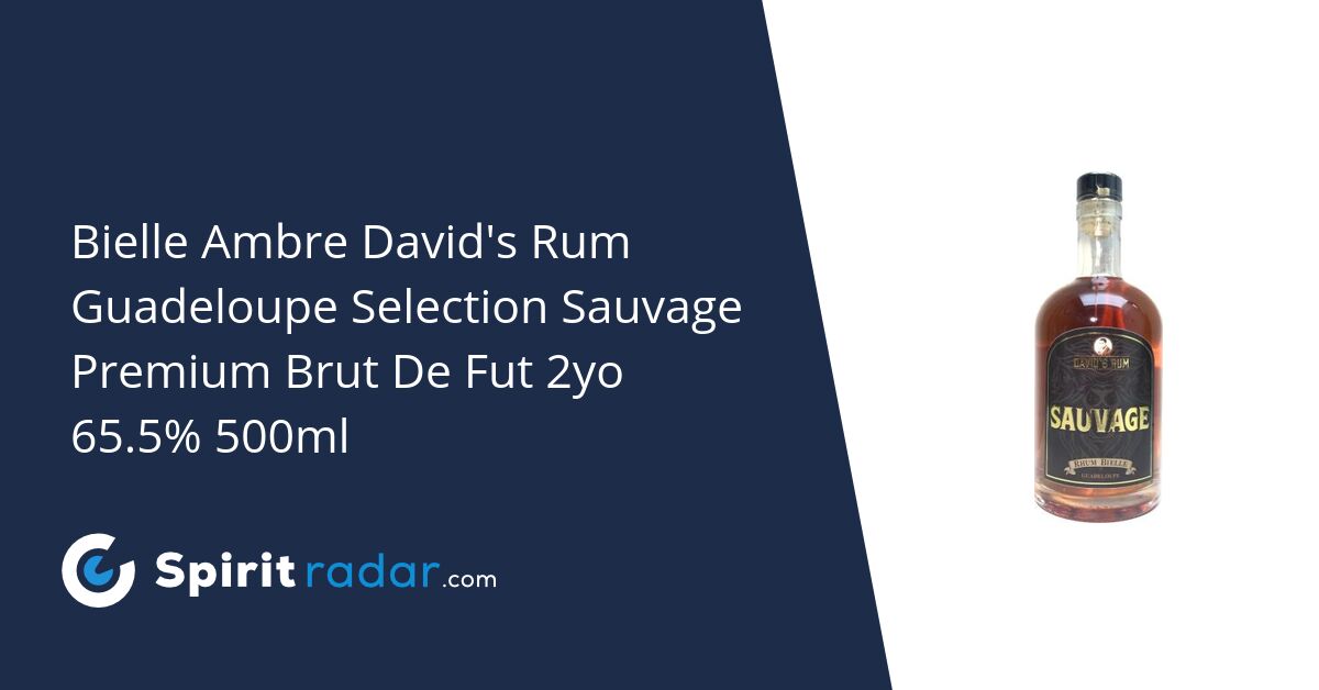 Bielle Ambre David's Rum Guadeloupe Selection Sauvage Premium Brut De ...