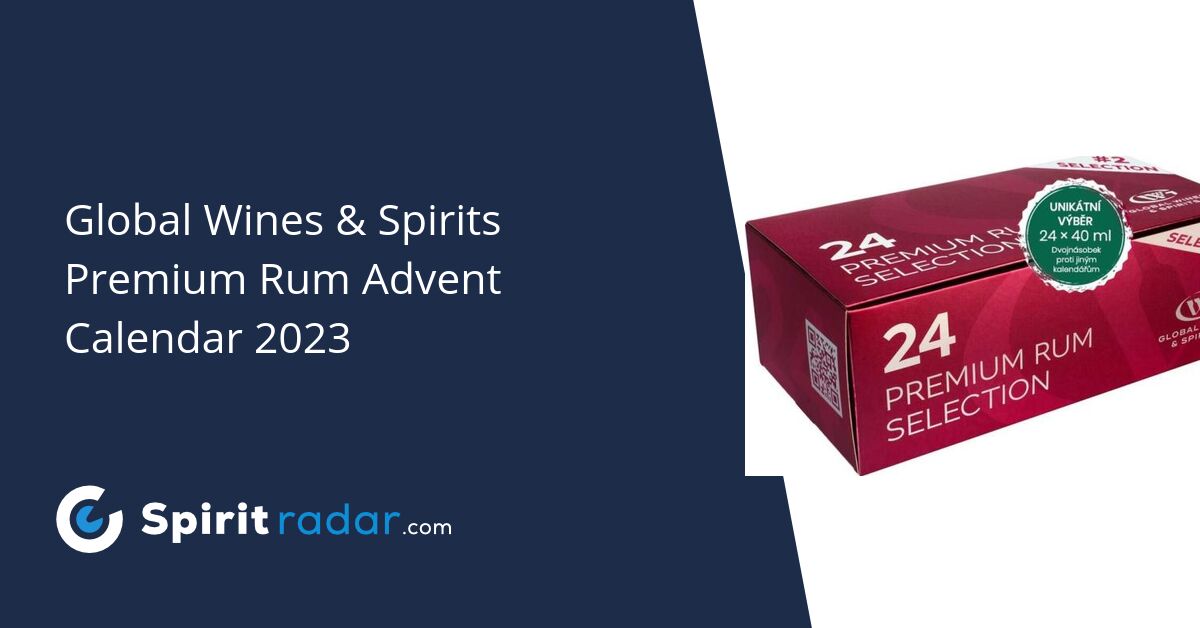 Global Wines & Spirits Premium Rum Advent Calendar 2023 - Spirit Radar