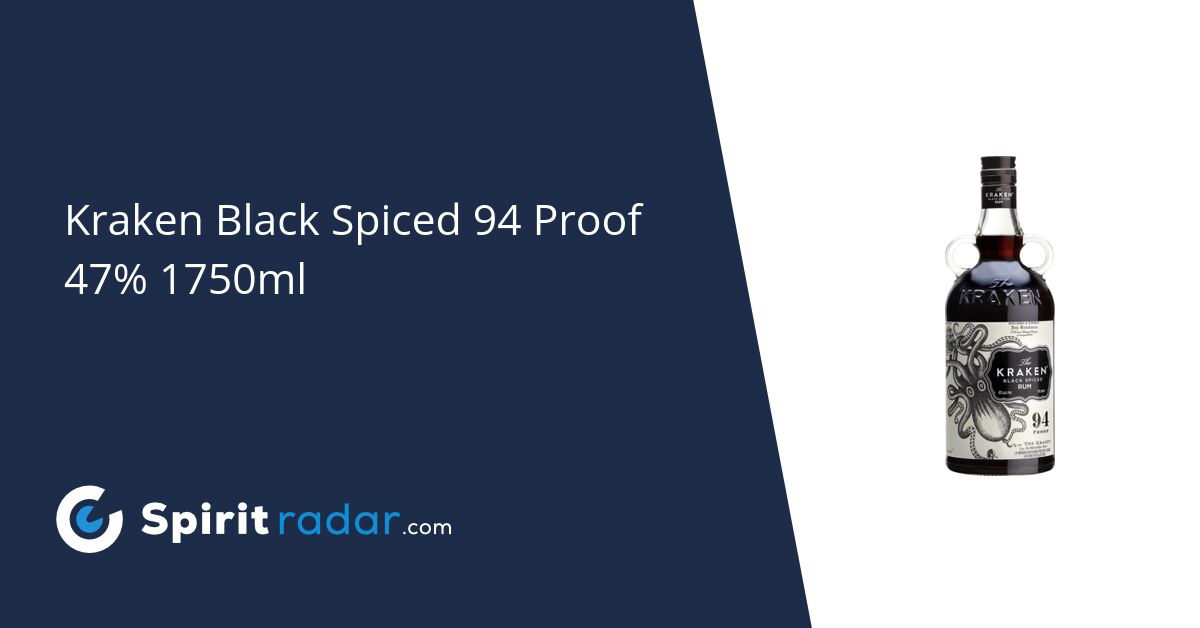 Kraken Black Spiced 94 Proof 47% 1750ml - Spirit Radar