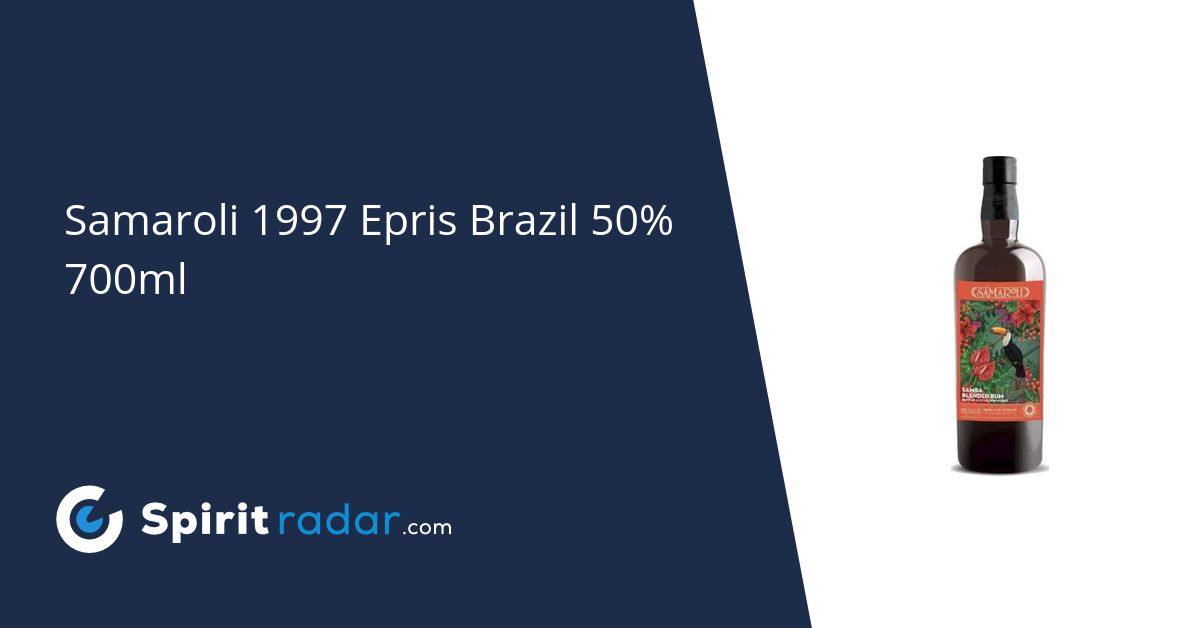 Samaroli 1997 Epris Brazil 50% 700ml - Spirit Radar
