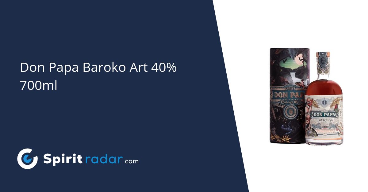 Don Papa Baroko Art 40% 700ml - Spirit Radar