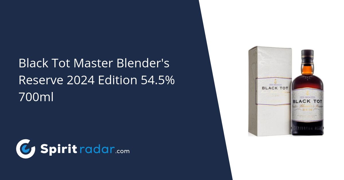 Black Tot Master Blender's Reserve 2024 Edition 54.5% 700ml - Spirit Radar