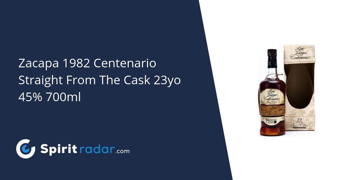 Zacapa 1982 Centenario Straight From The Cask 23yo 45% 700ml - Spirit Radar