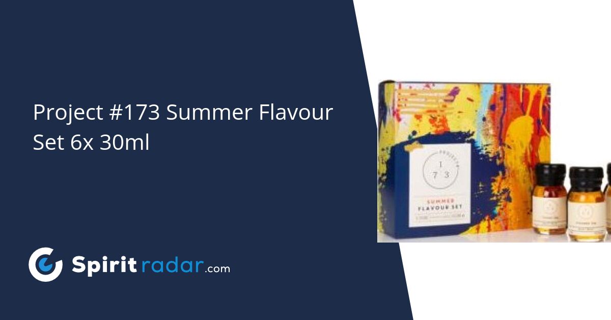 Project #173 Summer Flavour Set 6x 30ml - Spirit Radar