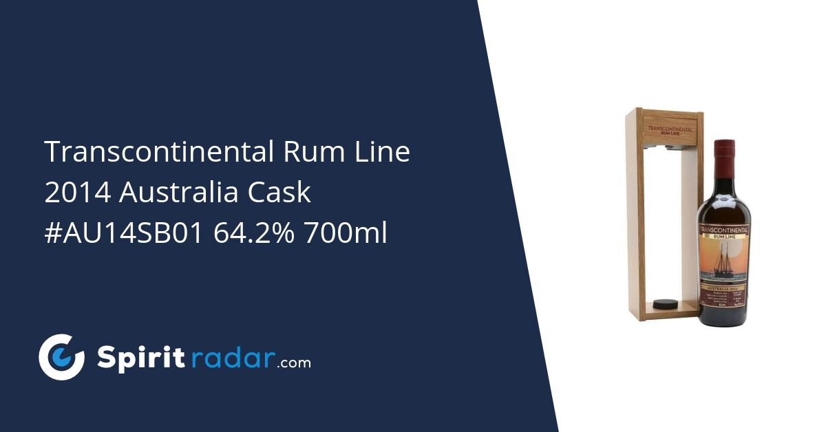 Transcontinental Rum Line 2014 Australia Cask #AU14SB01 64.2% 700ml ...