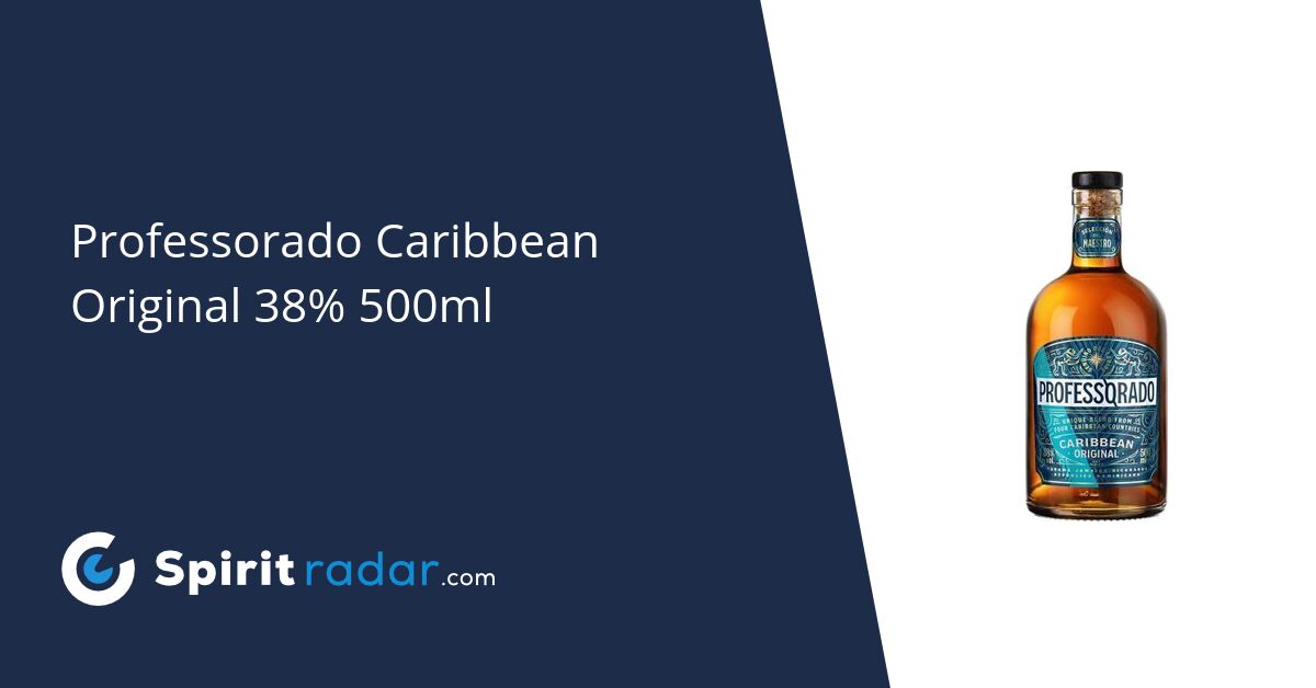 Professorado Caribbean Original 38% 500ml - Spirit Radar