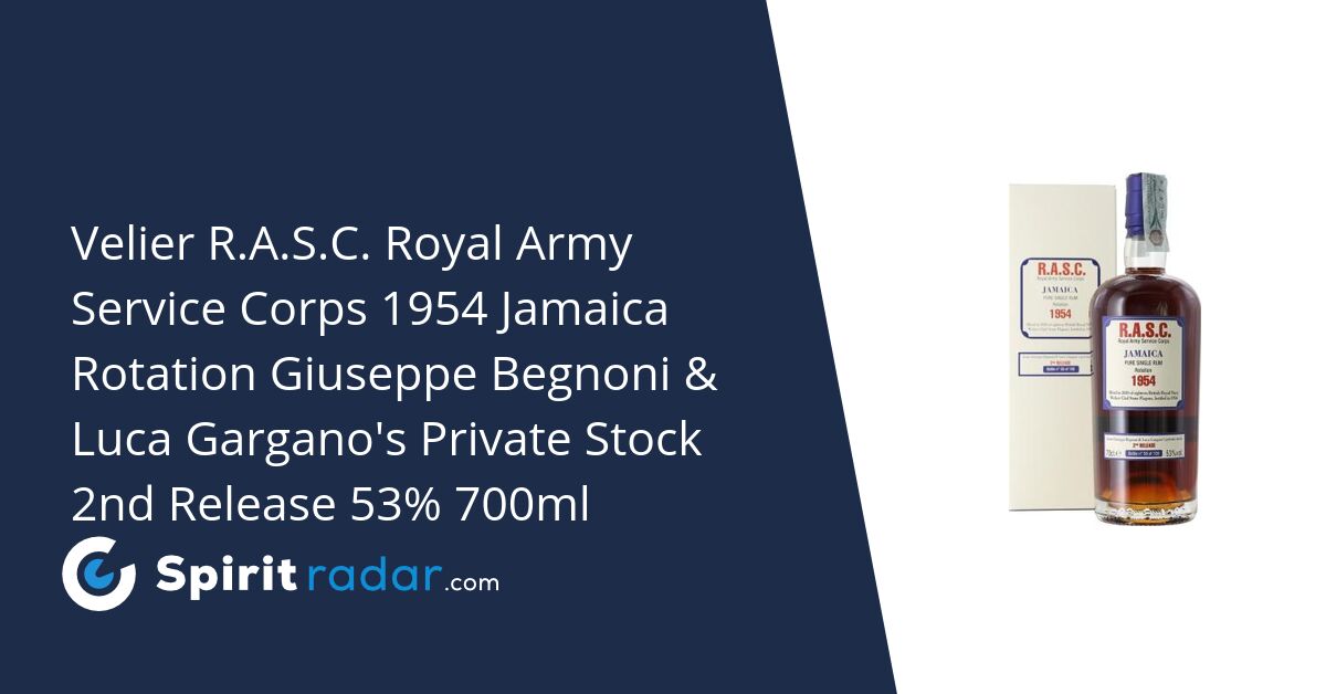 Velier R.A.S.C. Royal Army Service Corps 1954 Jamaica Rotation Giuseppe ...