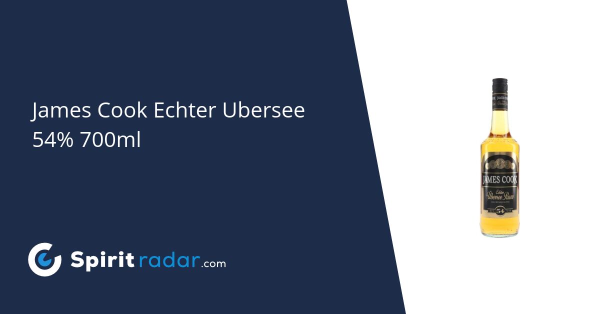 James Cook Echter Ubersee 54% 700ml - Spirit Radar