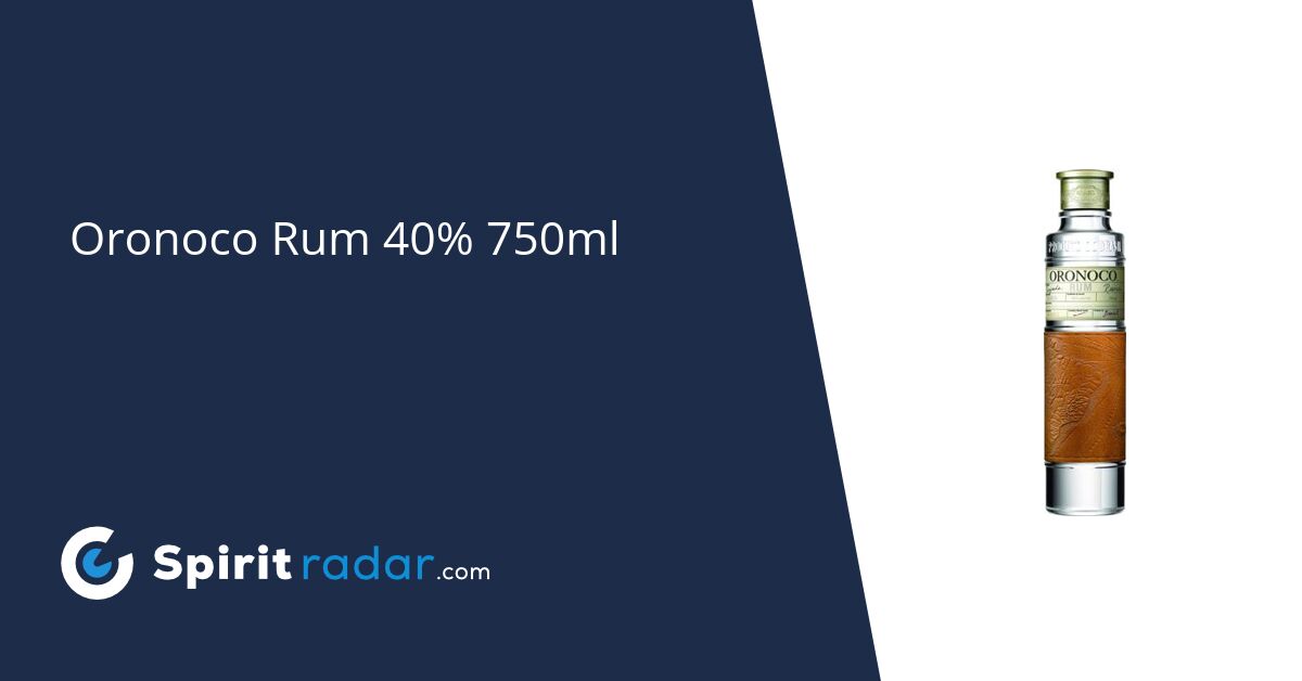 Oronoco Rum 40% 750ml - Spirit Radar