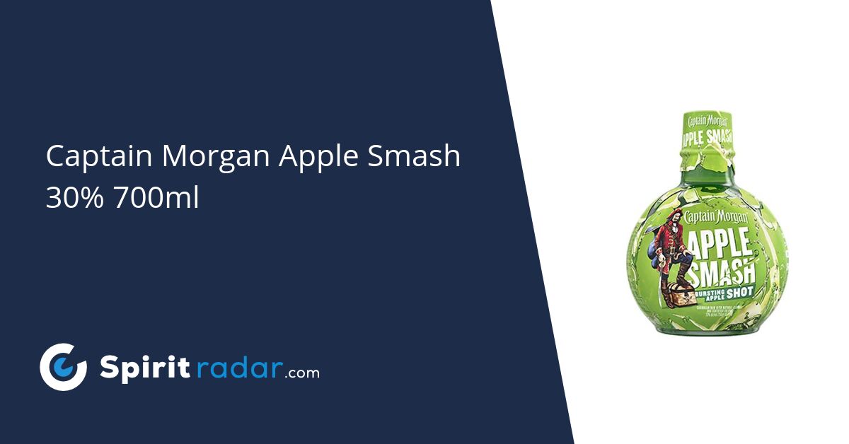 Captain Morgan Apple Smash 30% 700ml - Spirit Radar
