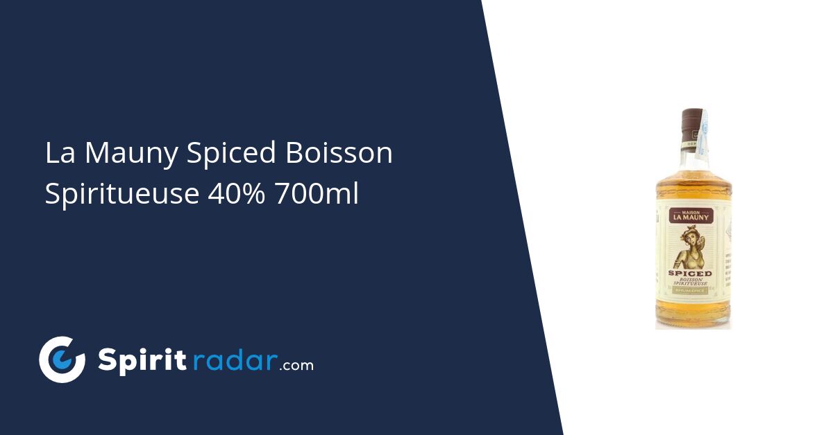 La Mauny Spiced Boisson Spiritueuse 40% 700ml - Spirit Radar