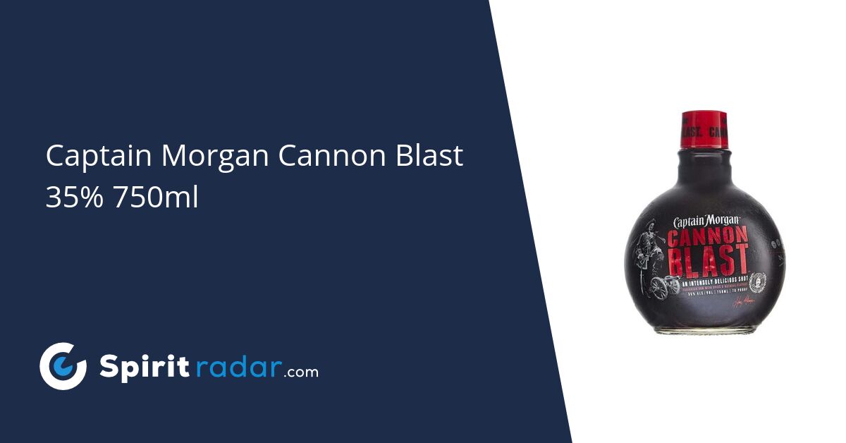 Captain Morgan Cannon Blast 35% 750ml - Spirit Radar