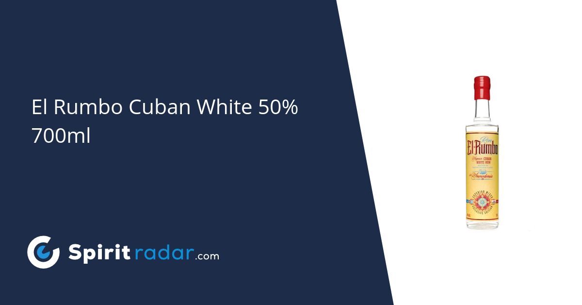 El Rumbo Cuban White 50% 700ml - Spirit Radar