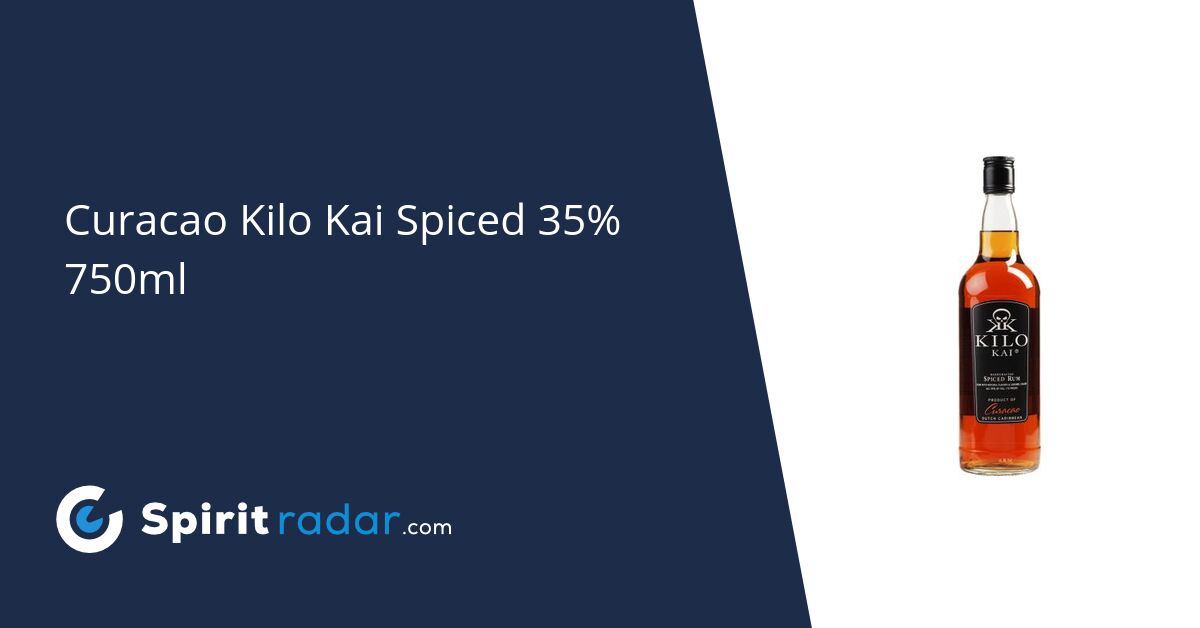Curacao Kilo Kai Spiced 35% 750ml - Spirit Radar