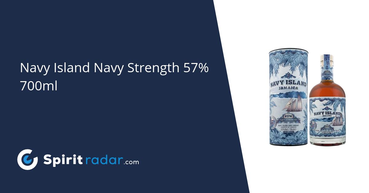 Navy Island Navy Strength 57% 700ml - Spirit Radar