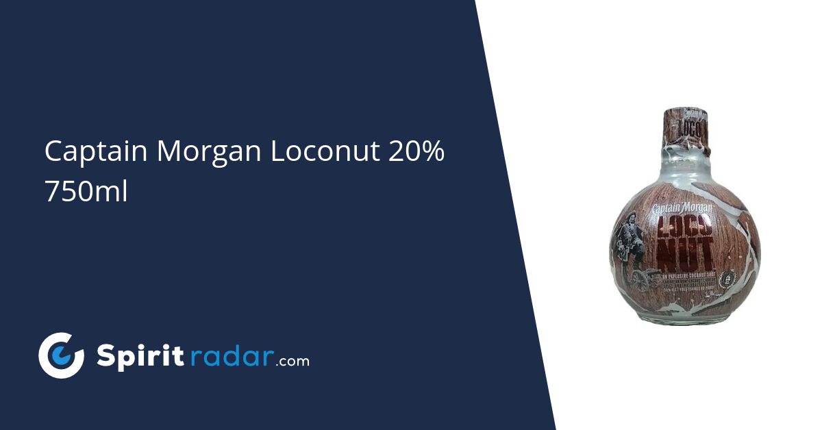 Captain Morgan Loconut 20% 750ml - Spirit Radar