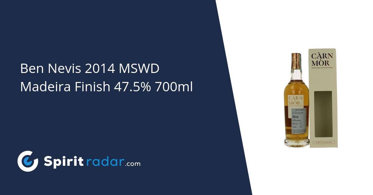 Ben Nevis 2014 MSWD Madeira Finish 47.5% 700ml - Spirit Radar